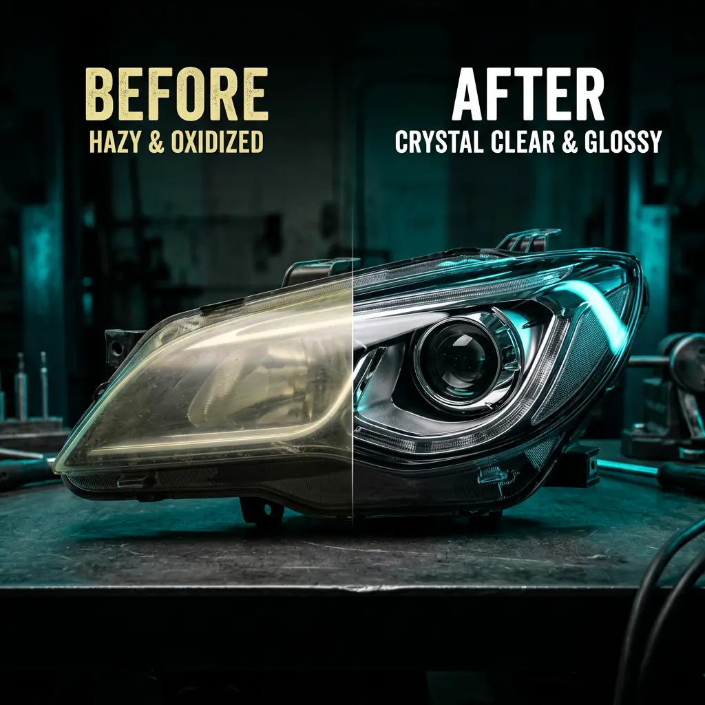 Expert Car Headlight Restoration: Clean Foggy Headlights