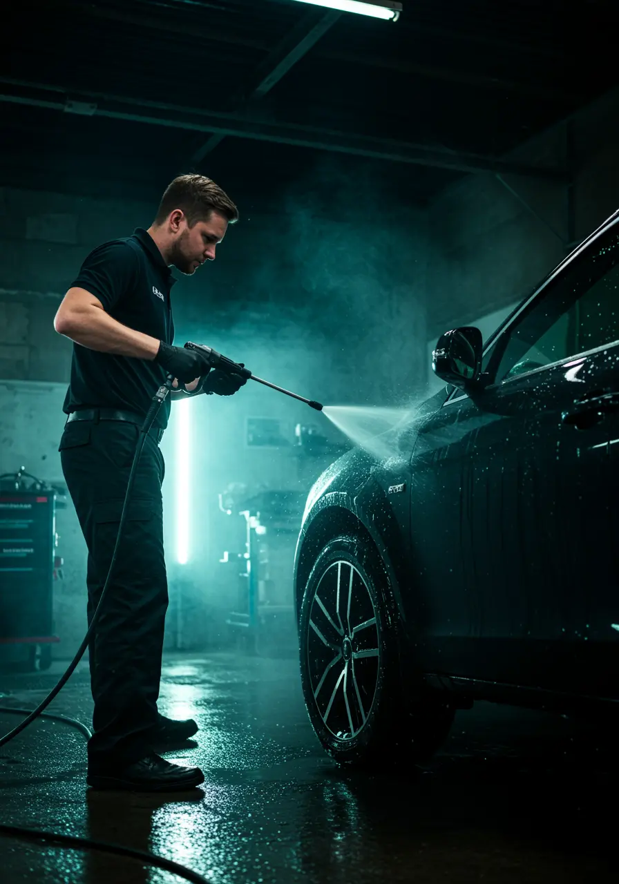 Pressure Wash Wheel Well Service | Sans Stress Auto Spa
